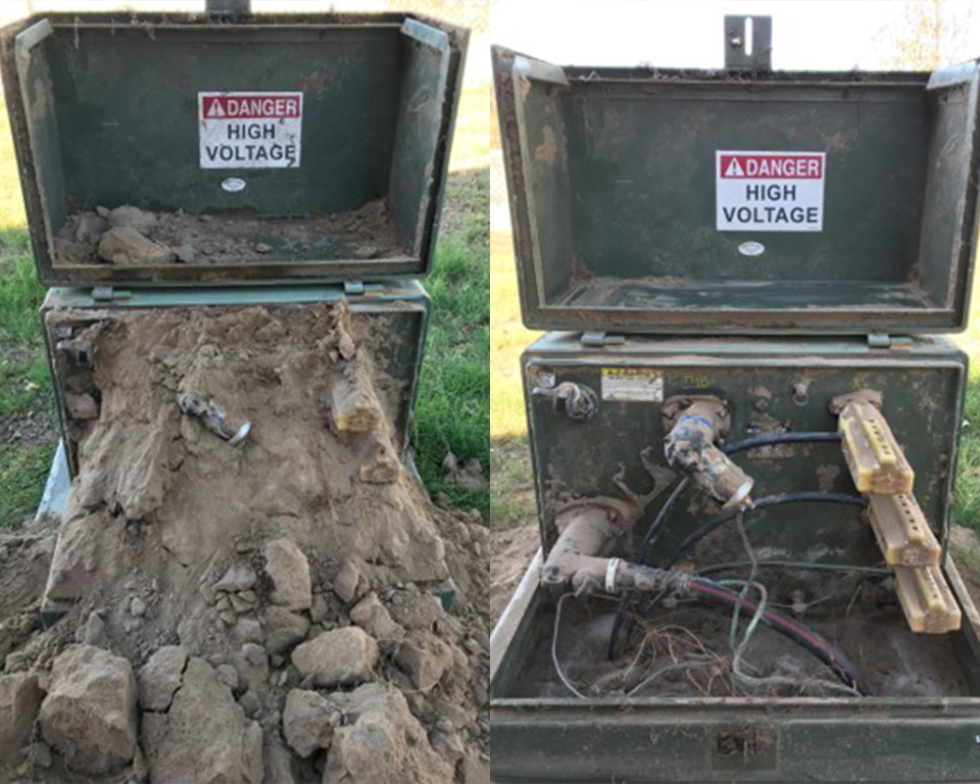 Before and After Gallery | Utility Restoration Services